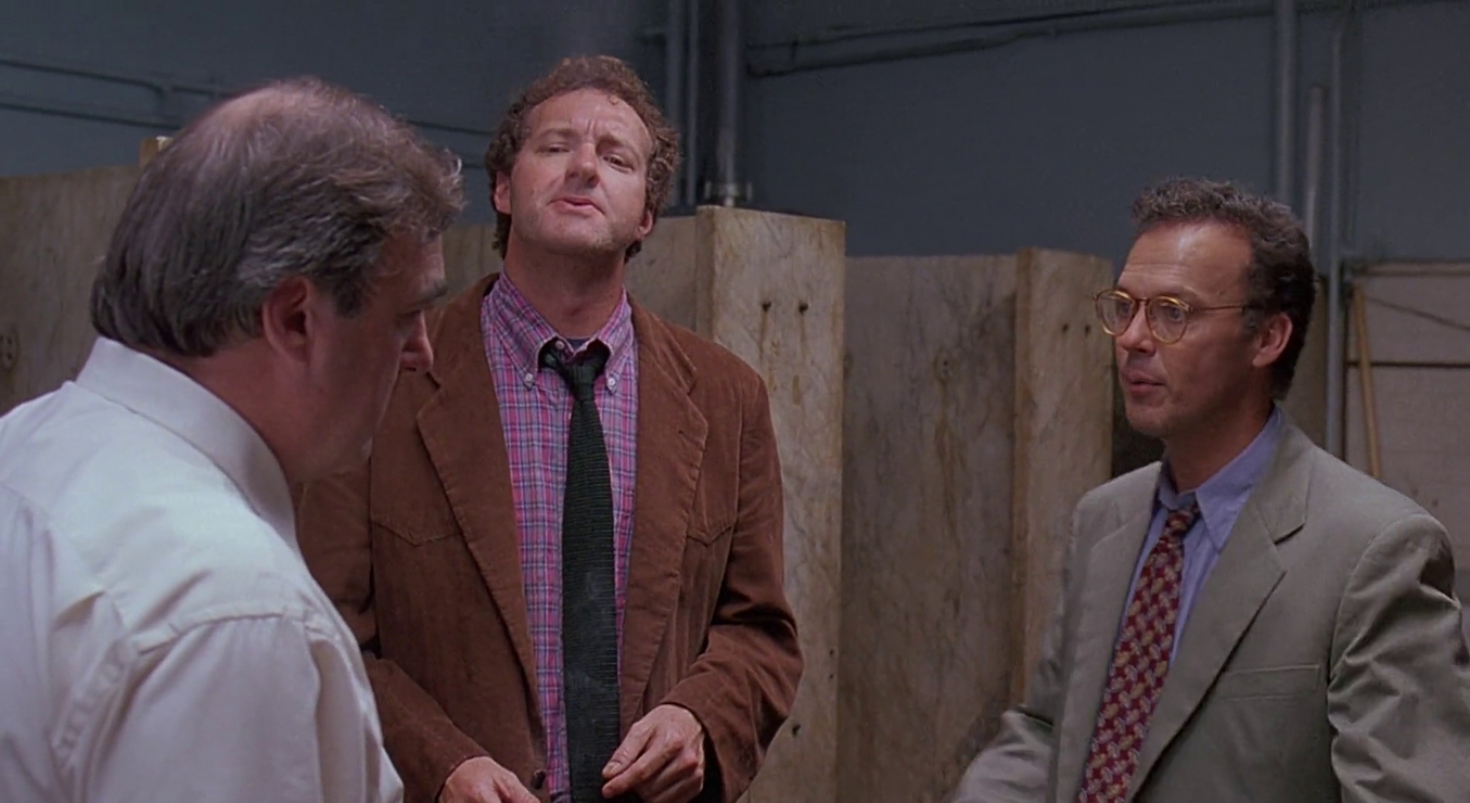 Mike Sheehan, Randy Quaid and Michael Keaton