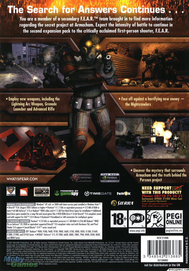 Picture of F.E.A.R.: Perseus Mandate