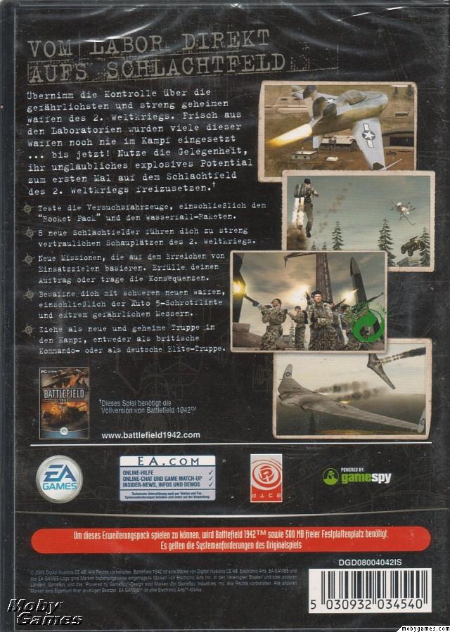 Battlefield 1942: Secret Weapons of WWII picture