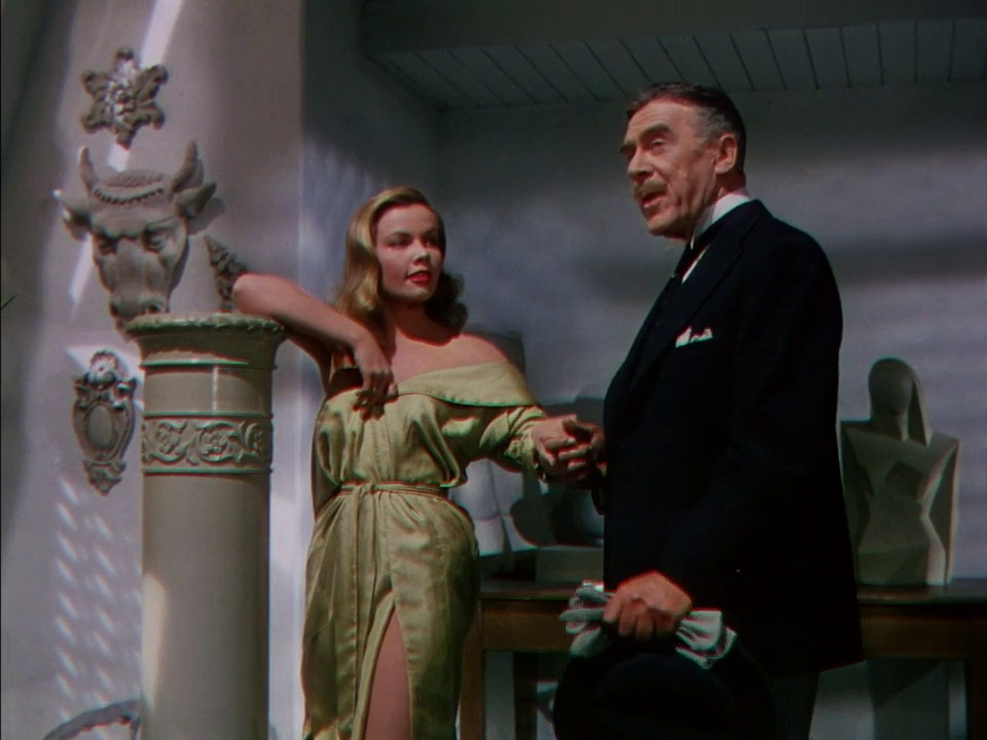 Ava Norring and Leo G. Carroll