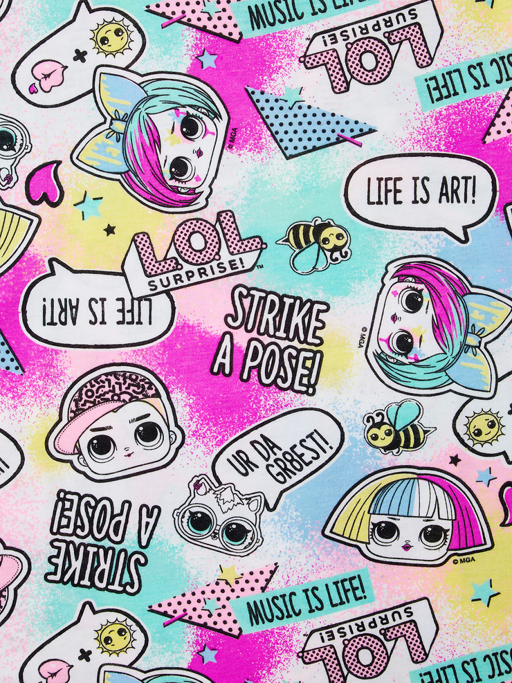 Picture of L.O.L. Surprise! Girls High-Low Graphic T-Shirts, 2-Pack ...