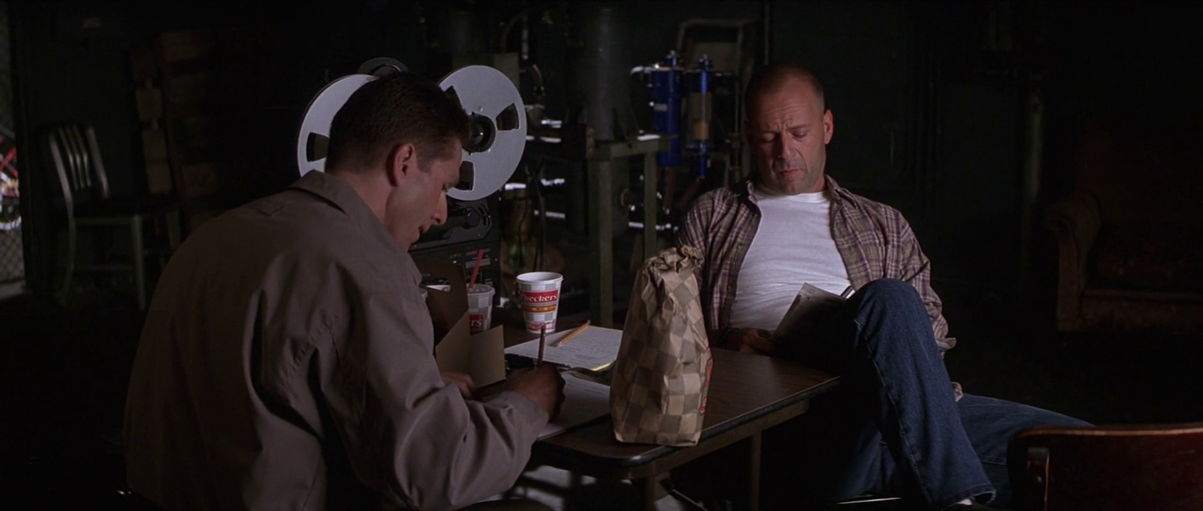 James Krag and Bruce Willis