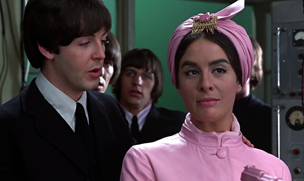 Paul McCartney and Eleanor Bron