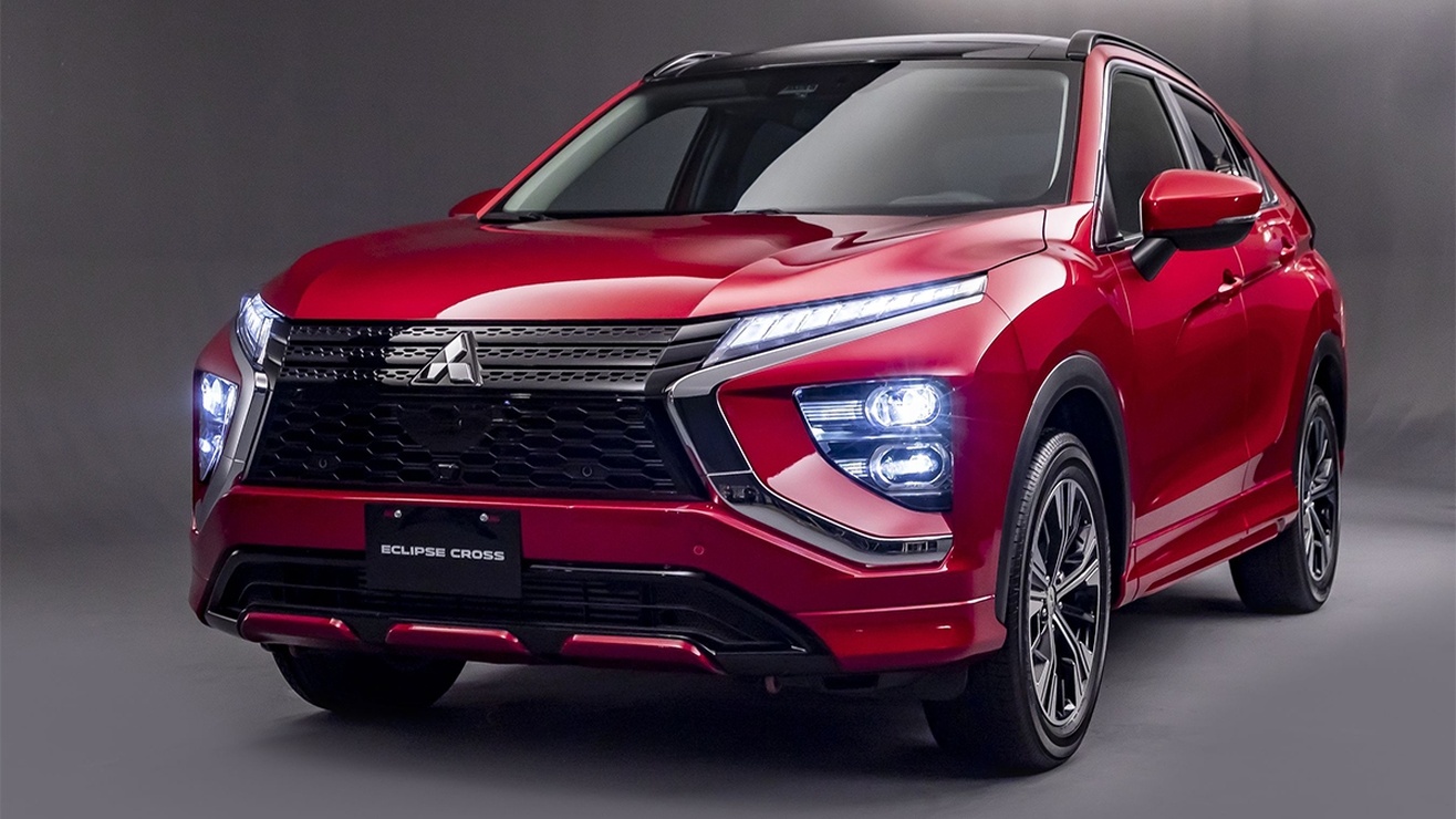 mitsubishi eclipse cross red