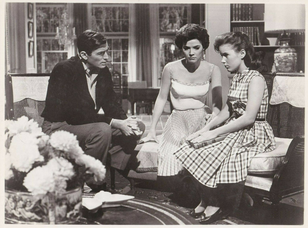 Gregory Peck, Polly Bergen, Lori Martin