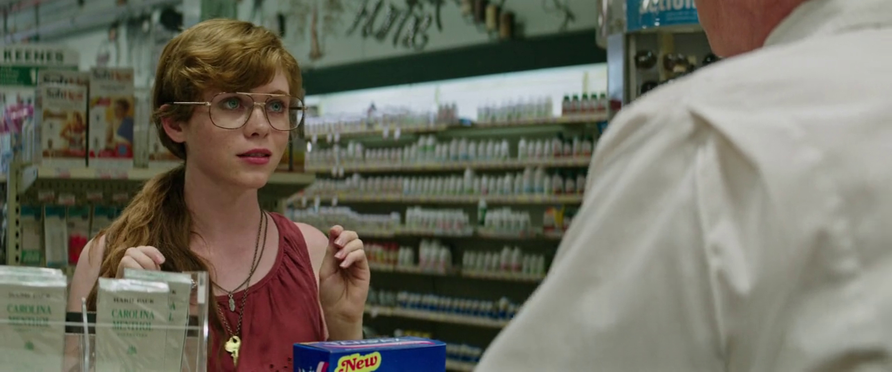 Sophia Lillis and Joe Bostick