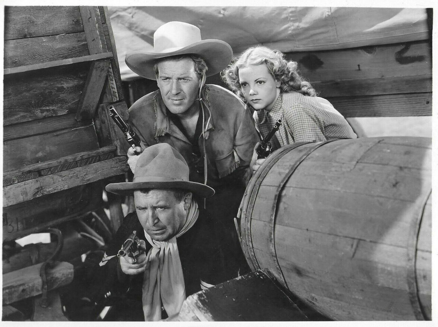 Frank Orth, Dick Foran, Janet Shaw