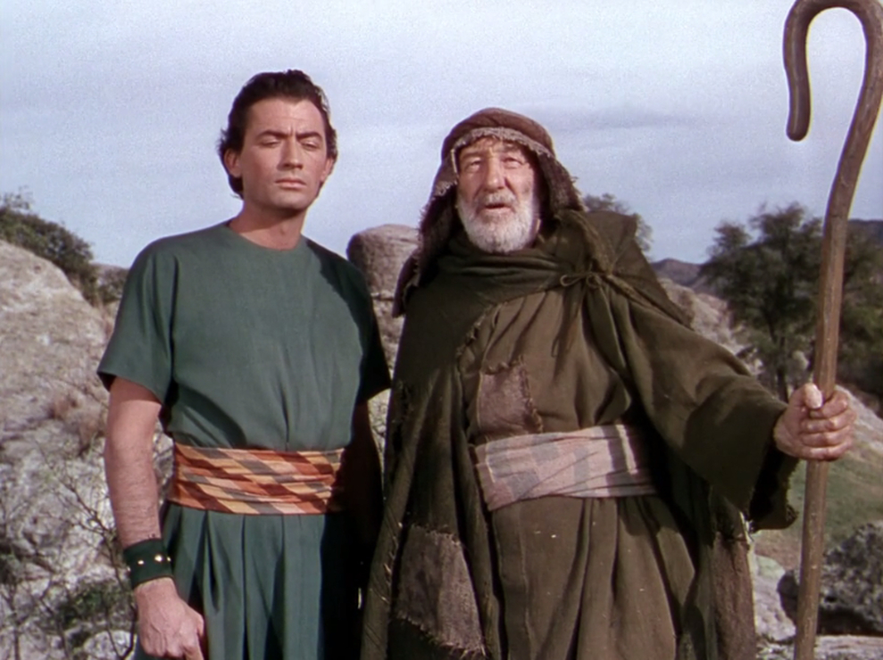 Gregory Peck and Lumsden Hare