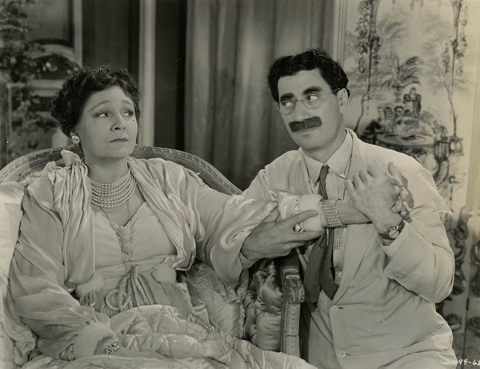 Margaret Dumont, Groucho Marx