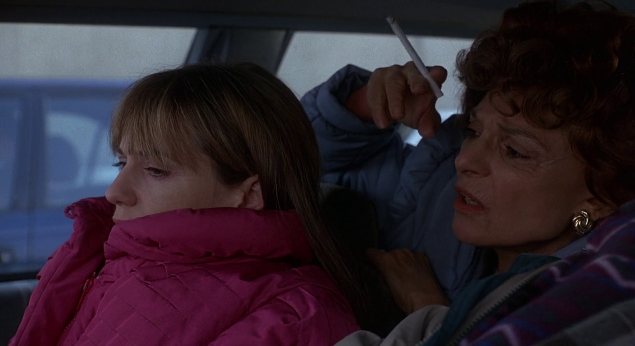 Holly Hunter and Anne Bancroft