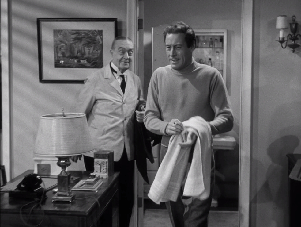 Robert Greig and Rex Harrison