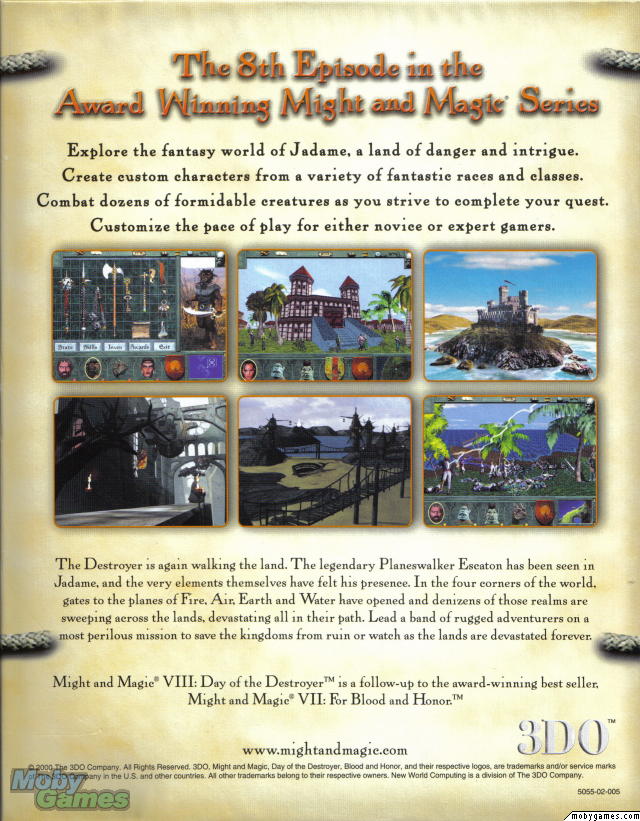 Picture of Might and Magic VIII: Day of the Destroyer