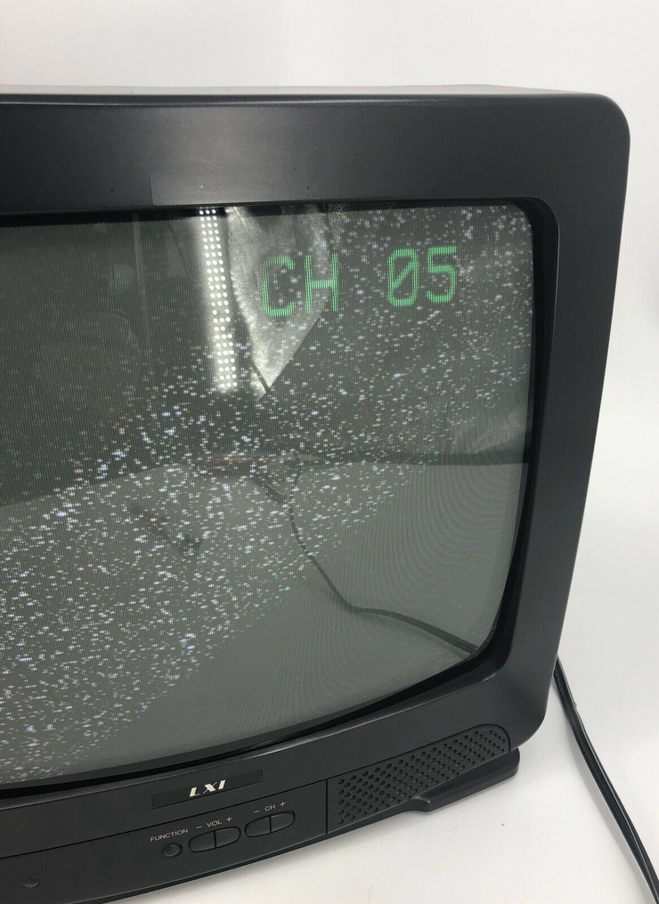 Picture of CRT Gaming TV Vintage LXI 13" Color Television 1994 Sears ...