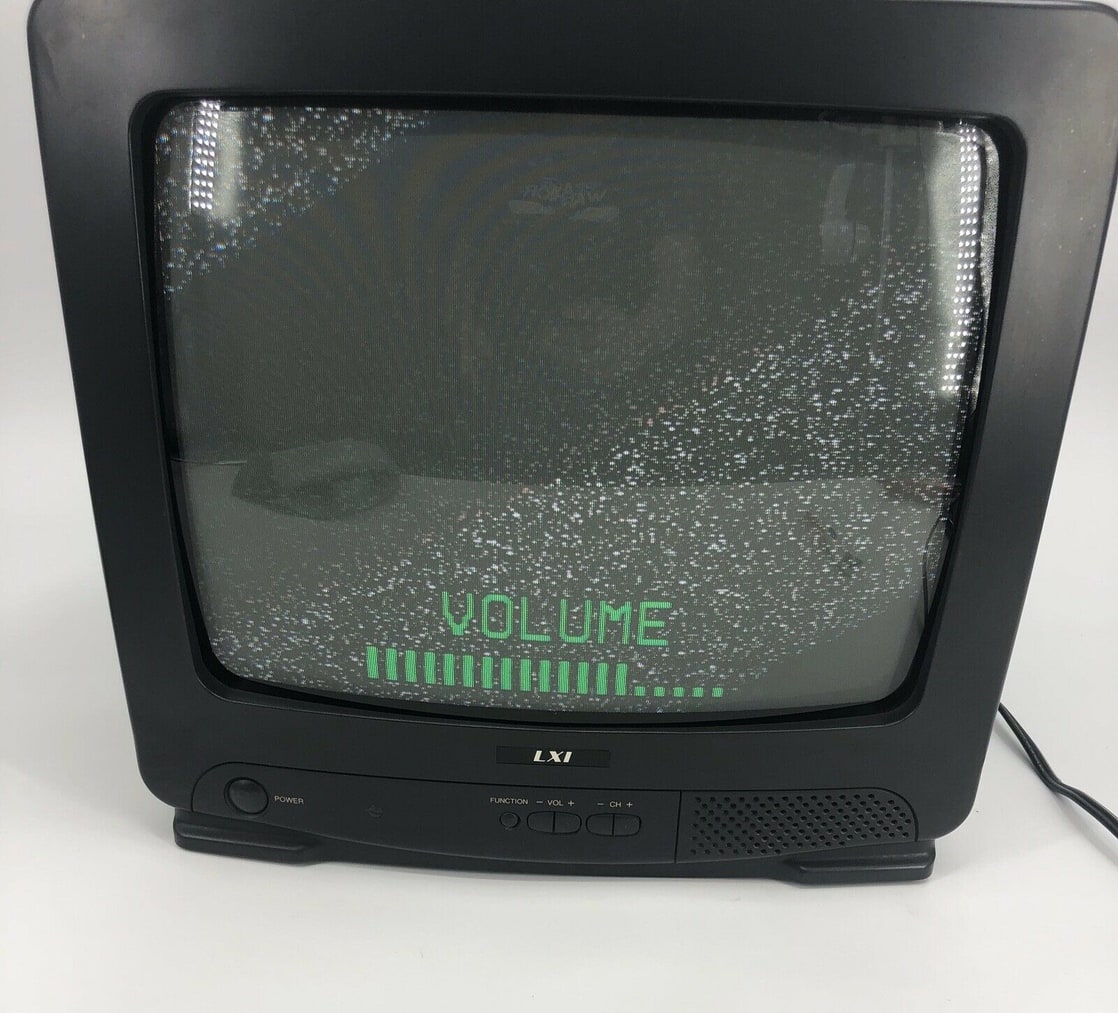 Picture of CRT Gaming TV Vintage LXI 13" Color Television 1994 Sears ...