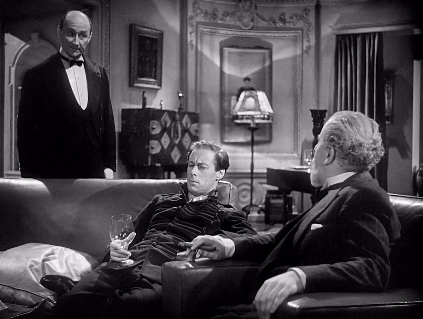 Felix Aylmer, Rex Harrison and Robert Morley