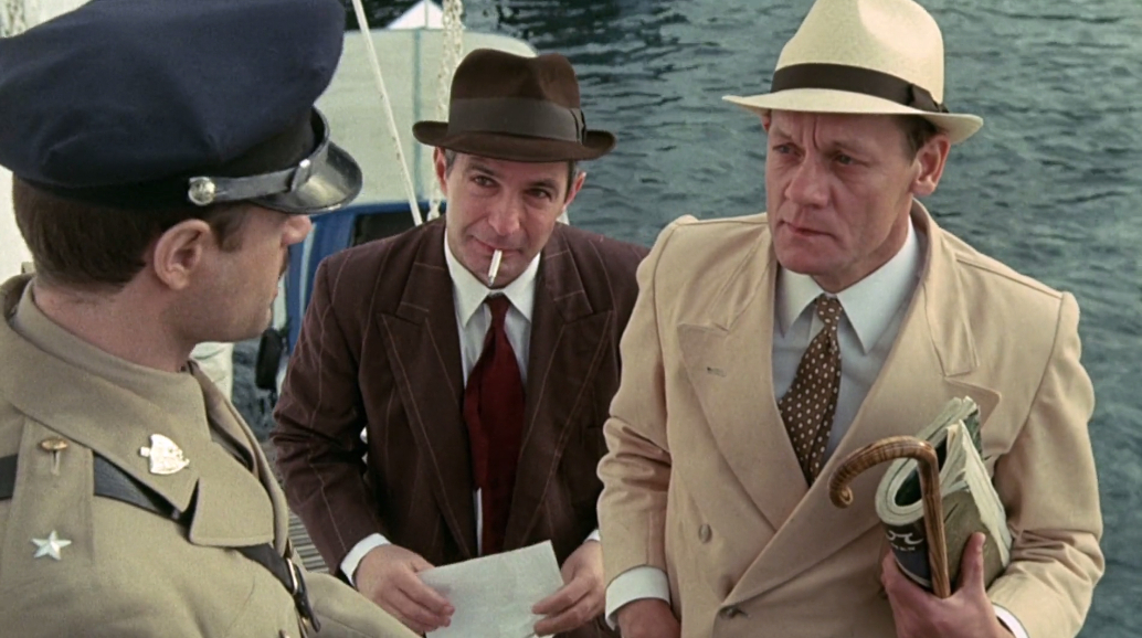 Ben Gazzara and Günter Meisner