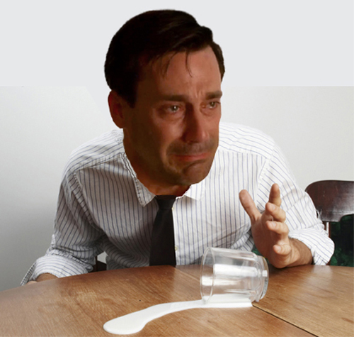 Sad Don Draper