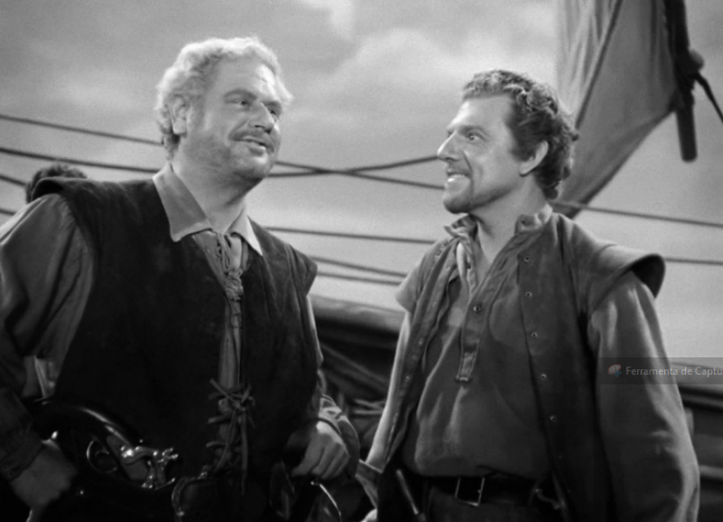 Alan Hale and Ellis Irving