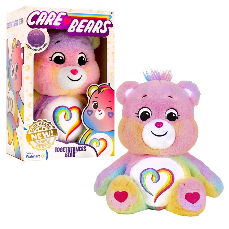 NEW SEALED 2021 Care Bears Togetherness Bear w/ Coin Walmart Exclusive ...