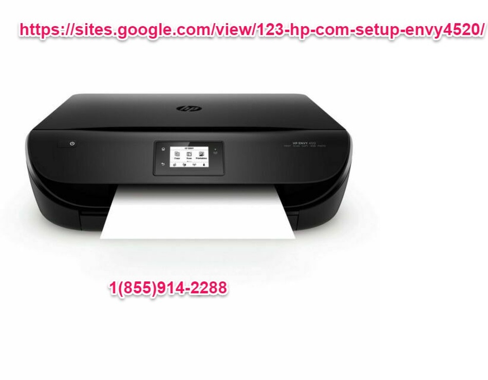 How to setup and install HP Envy 4520 printer thro