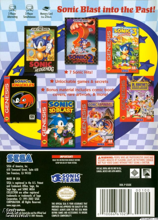 Picture of Sonic Mega Collection