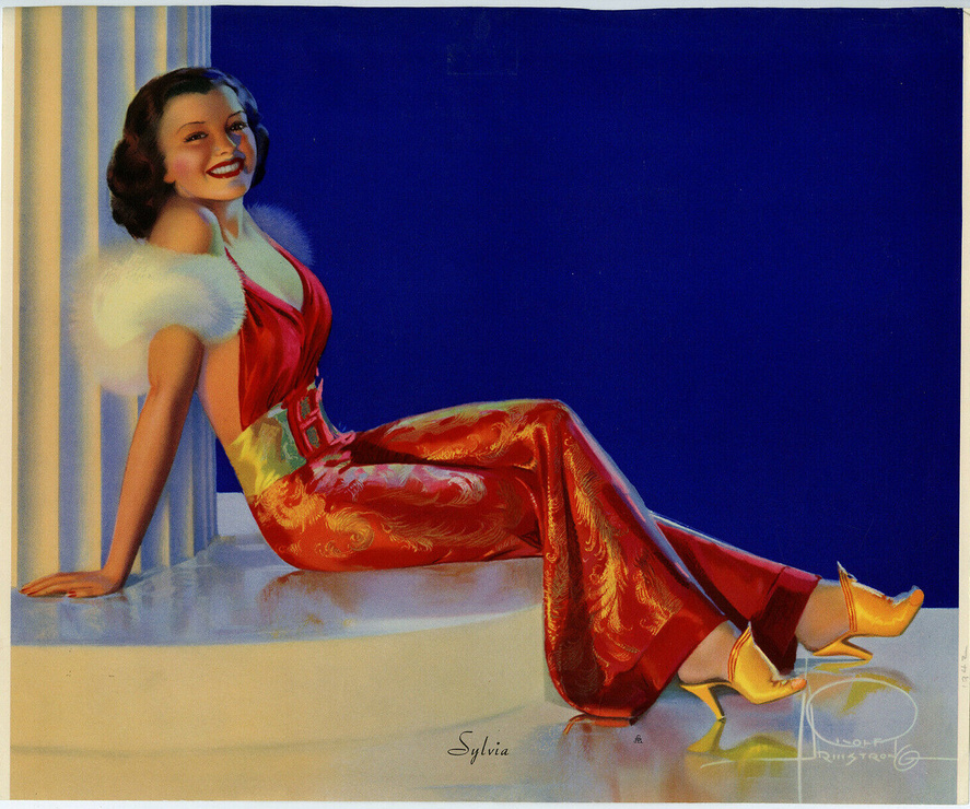 Artwork by Rolf Armstrong