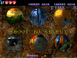 Shoot to Select Screen