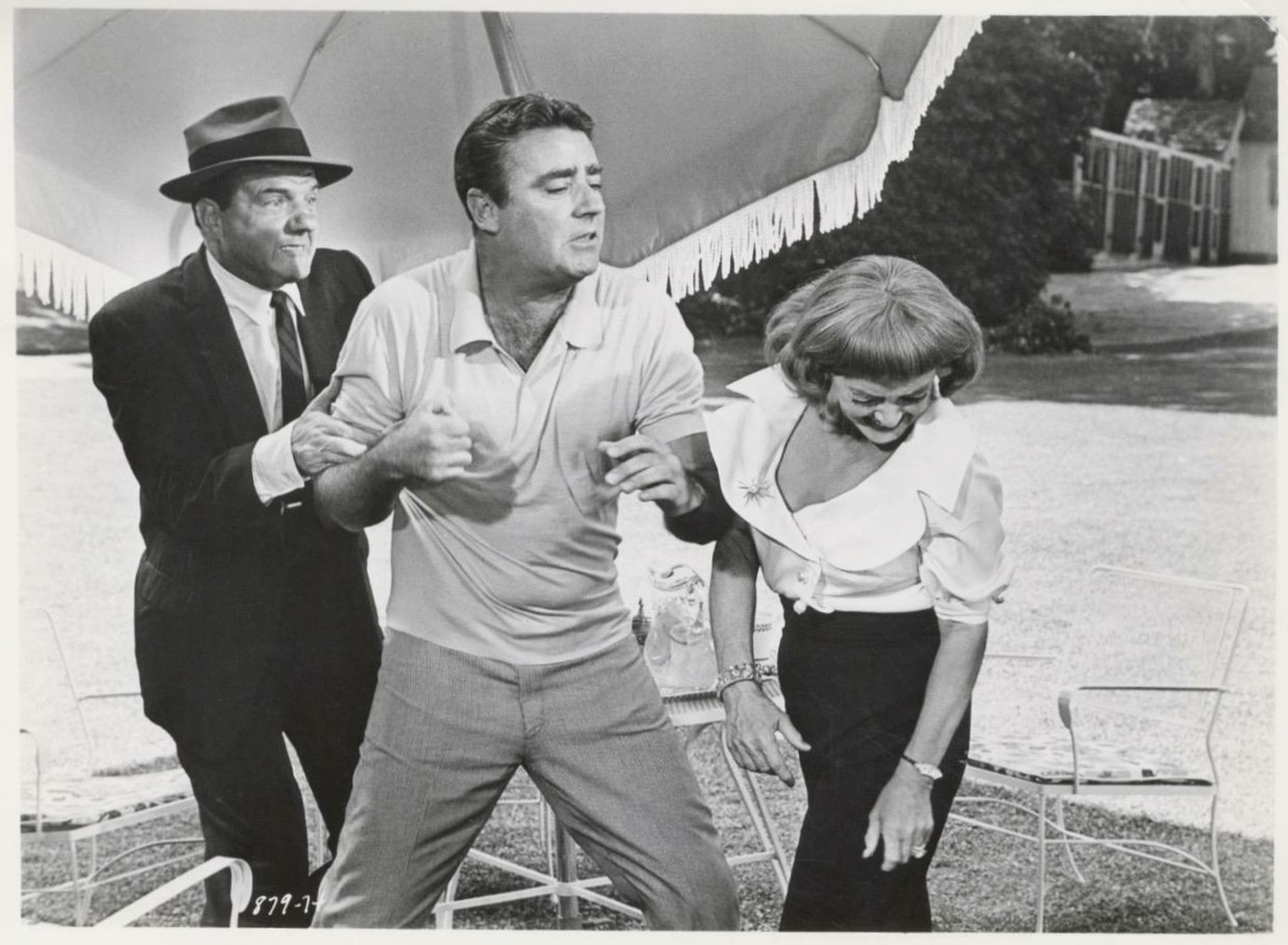 Karl Malden, Peter Lawford, Bette Davis