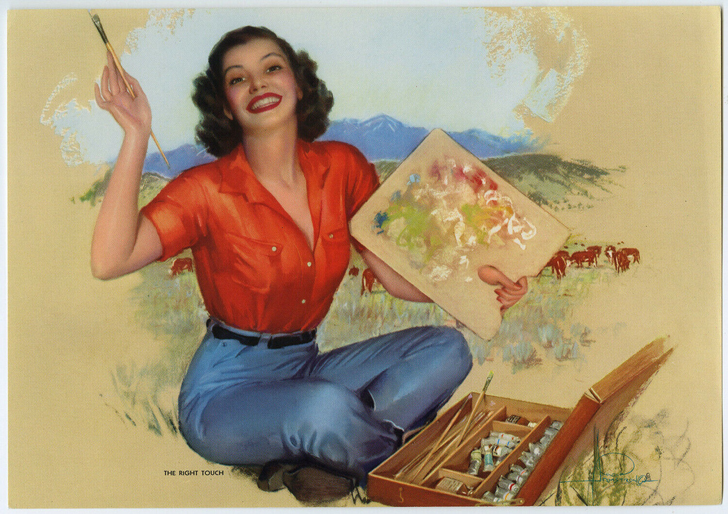 Artwork by Rolf Armstrong