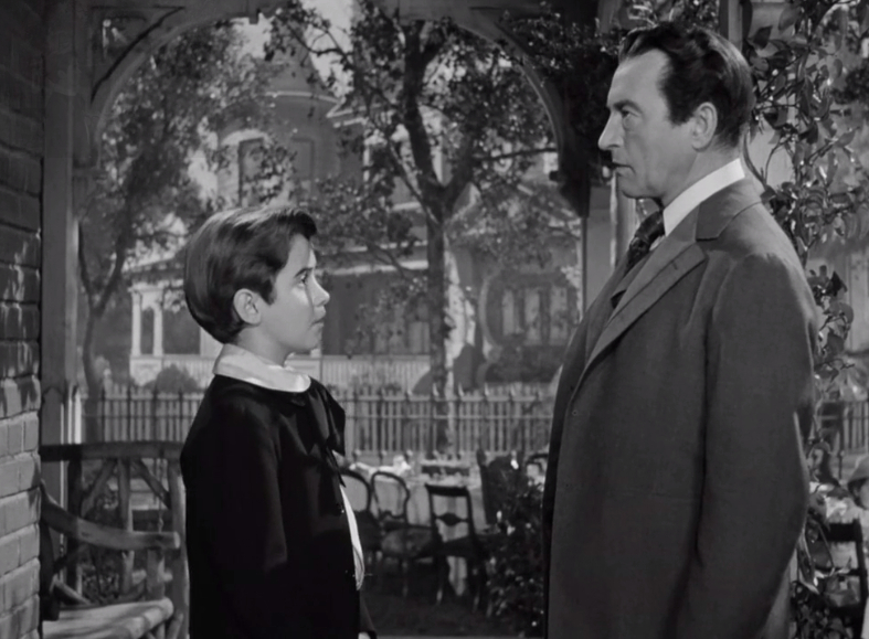 Scotty Beckett and Claude Rains