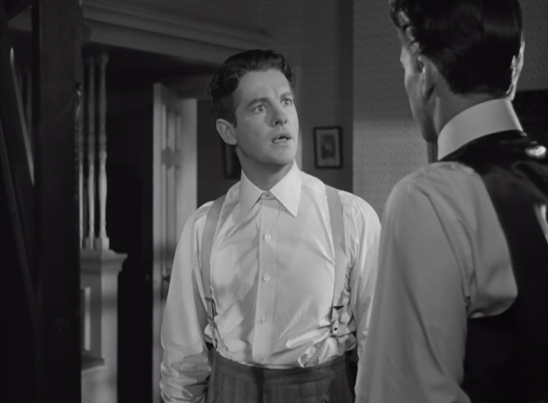 Robert Cummings and Ronald Reagan