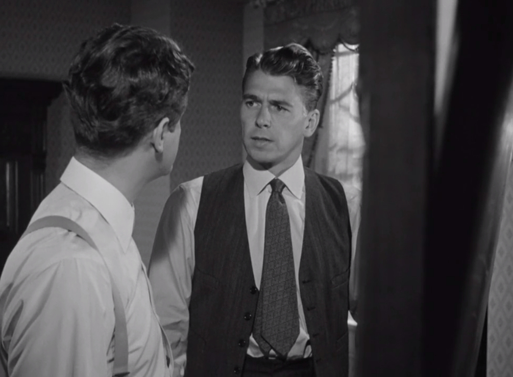 Robert Cummings and Ronald Reagan