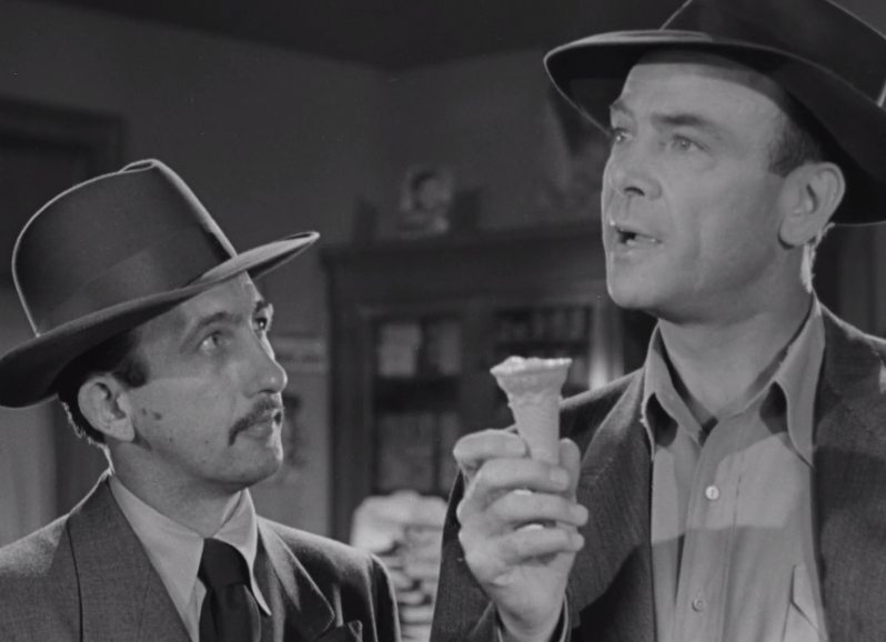 Howland Chamberlain and Dean Jagger