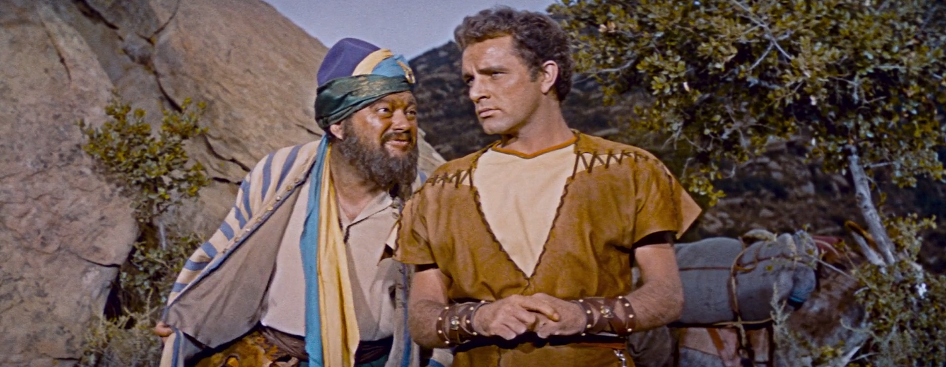 Leon Askin and Richard Burton