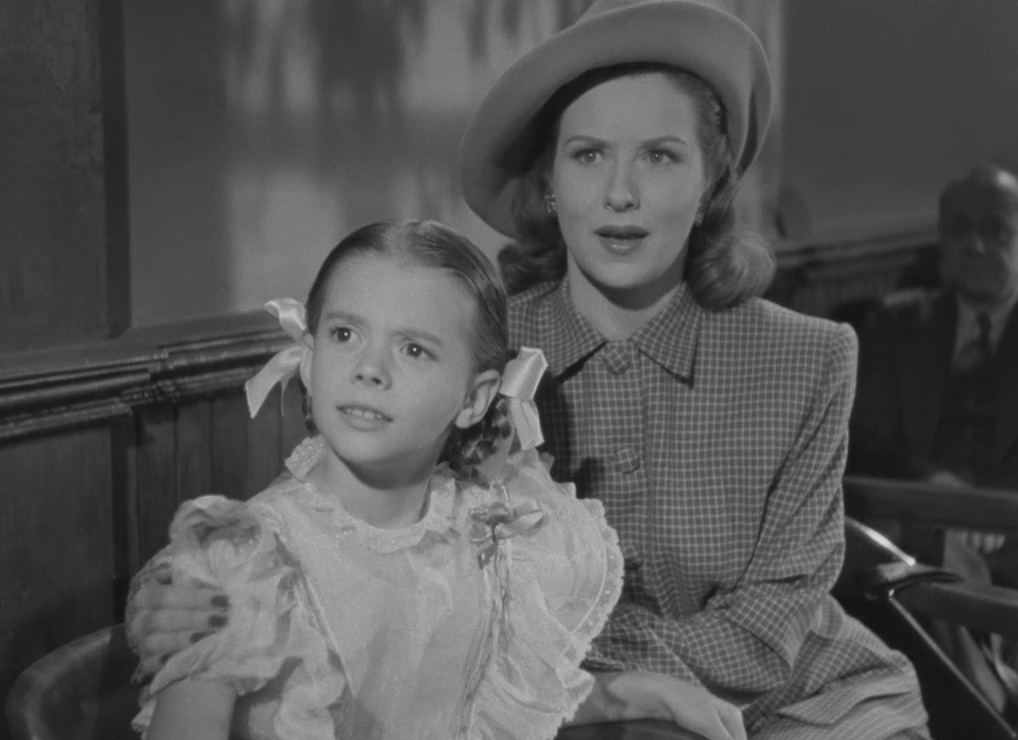 Natalie Wood and Ruth Warrick