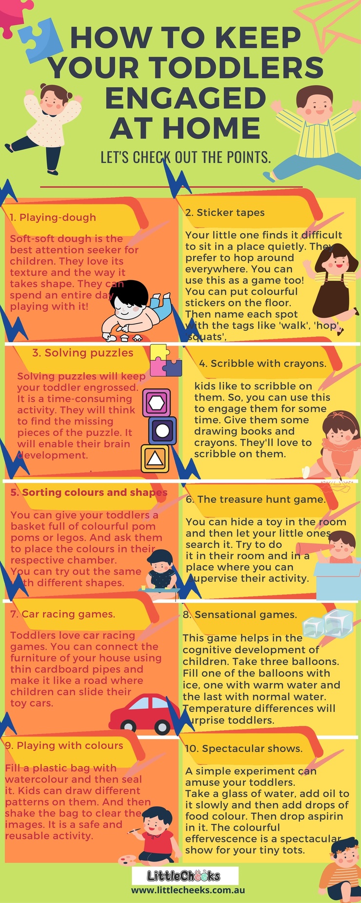 How to keep your toddlers engaged at home