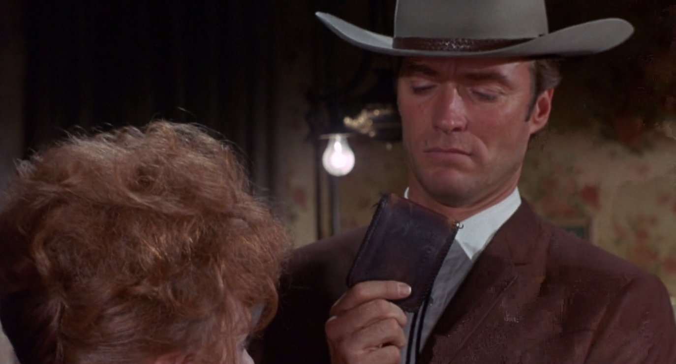 Meg Myles and Clint Eastwood