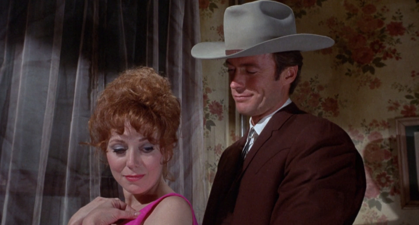 Meg Myles and Clint Eastwood