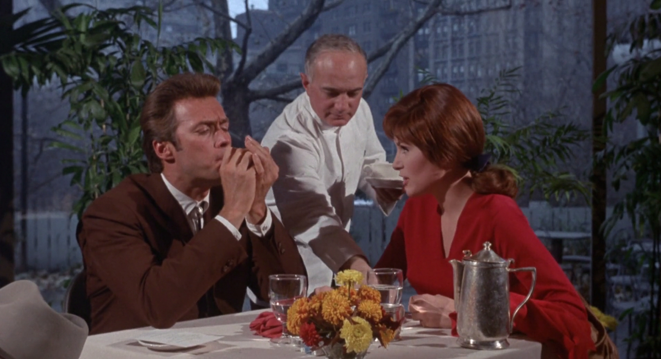 Clint Eastwood and Susan Clark