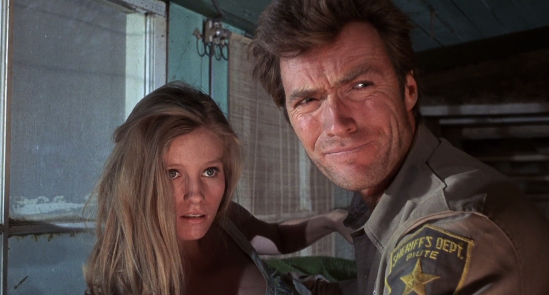 Melodie Johnson and Clint Eastwood