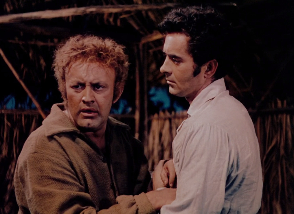 Lee J. Cobb and Tyrone Power