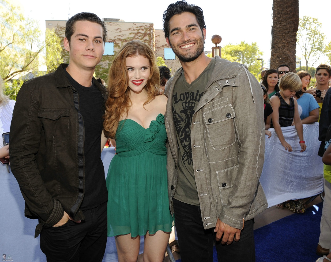 Dylan O'Brien, Holland Roden and Tyler Hoechlin