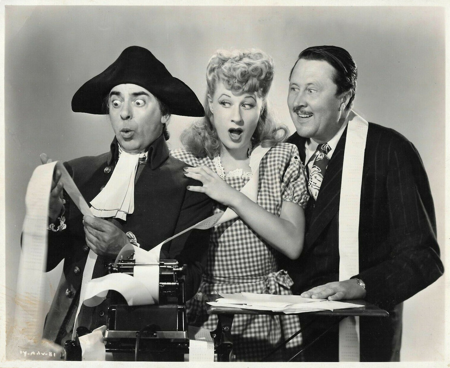 Eddie Cantor, Joan Davis, Allyn Joslyn