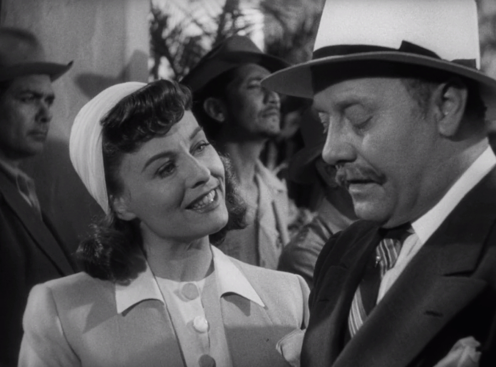 Paulette Goddard and Arthur Loft