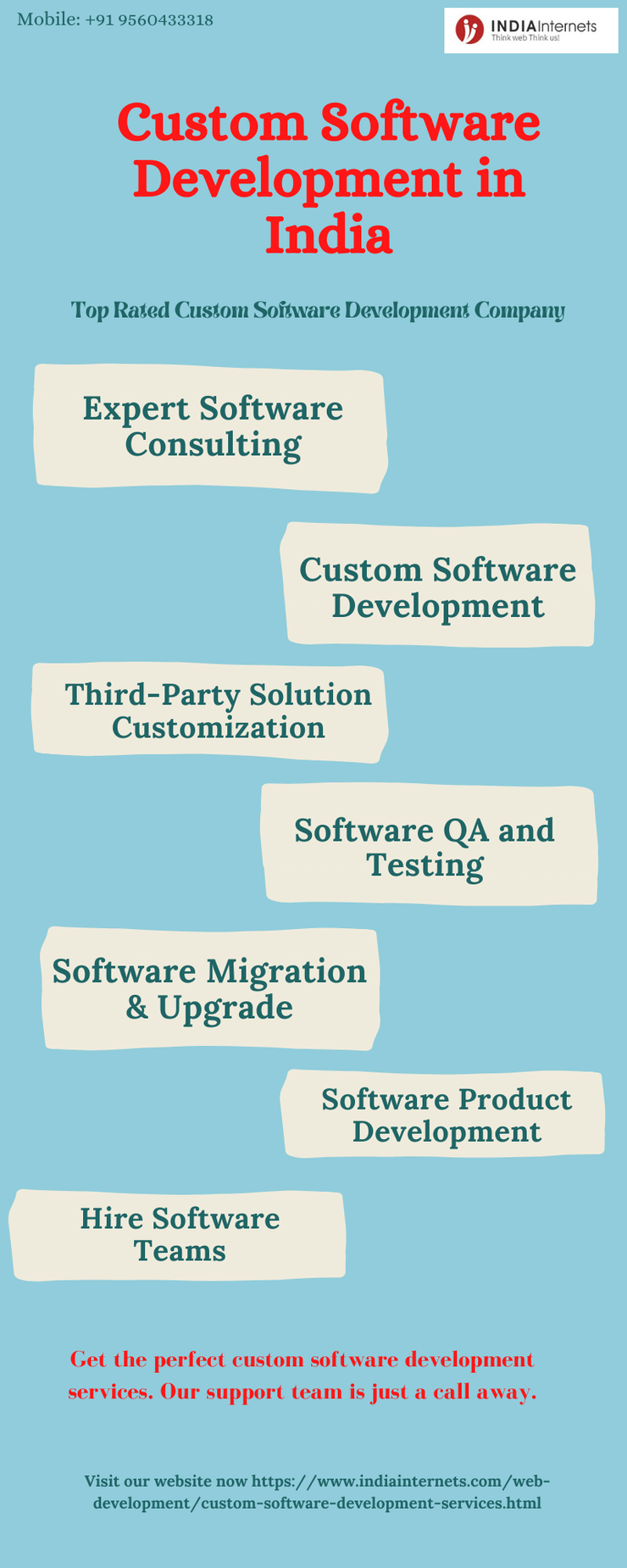 Custom Software Development in India