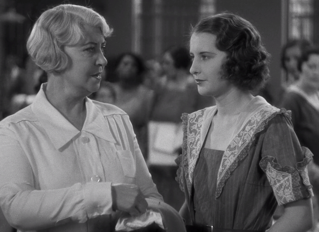 Helen Ware and Barbara Stanwyck
