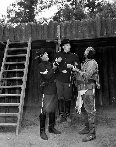 Forrest Tucker, Ken Berry, Mike Mazurki