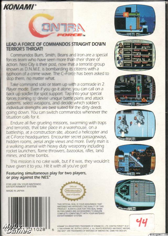 Picture of Contra Force