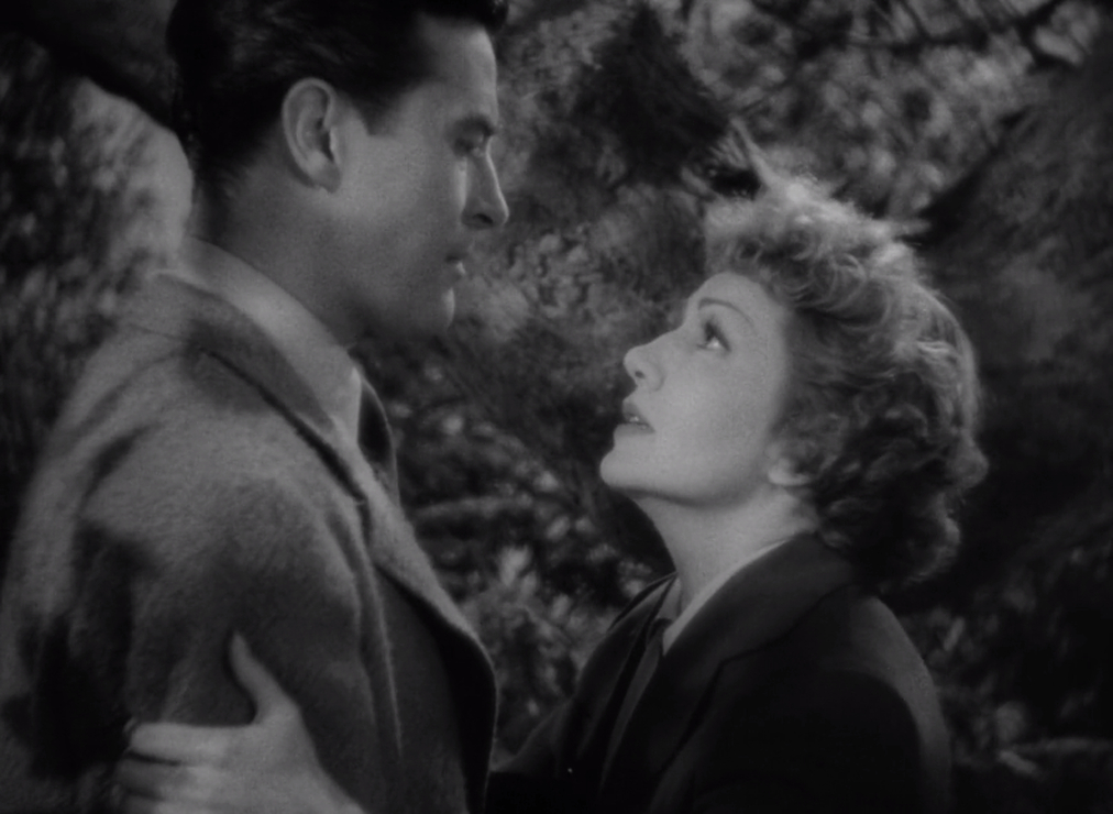 Ray Milland and Claudette Colbert