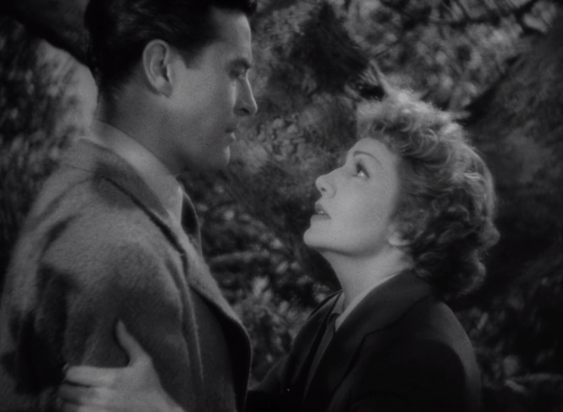 Ray Milland and Claudette Colbert